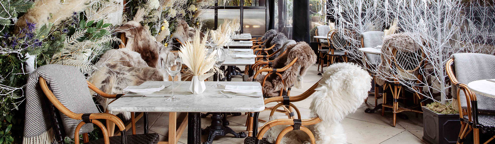Dalloway Terrace Restaurant in Soho | The Bloomsbury Hotel