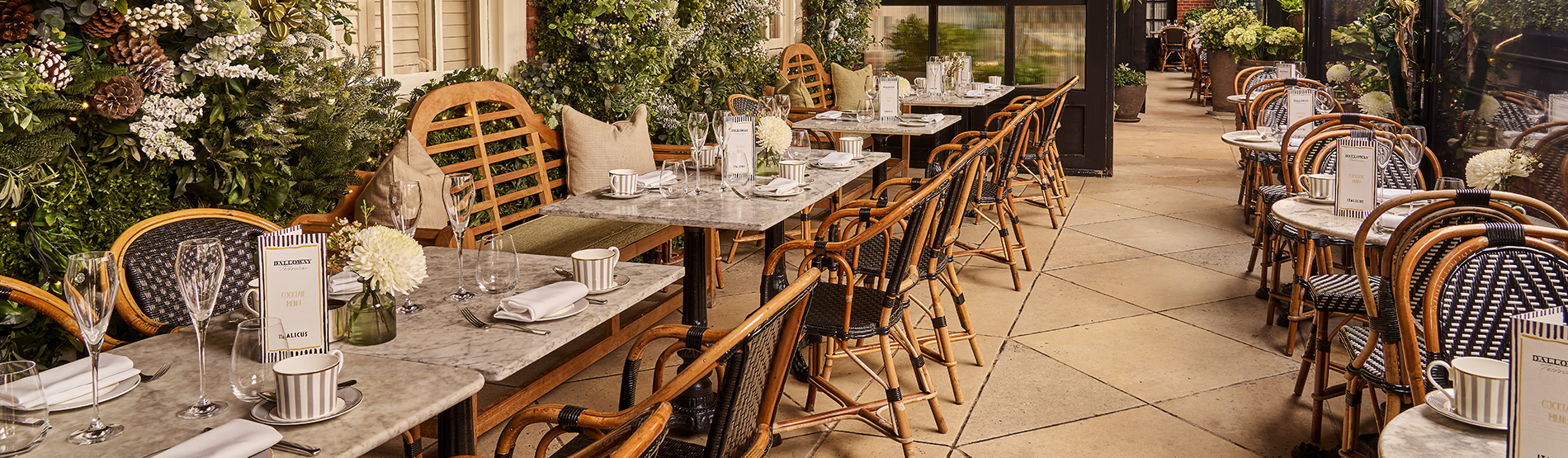 Dalloway Terrace | English Restaurant in Bloomsbury, London