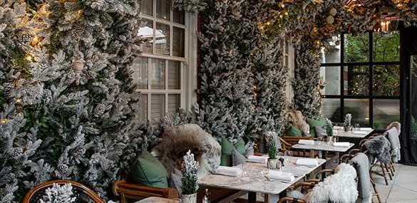 Dalloway Terrace Restaurant in Soho | The Bloomsbury Hotel