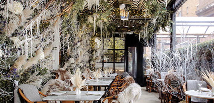 Dalloway Terrace Restaurant in Soho | The Bloomsbury Hotel