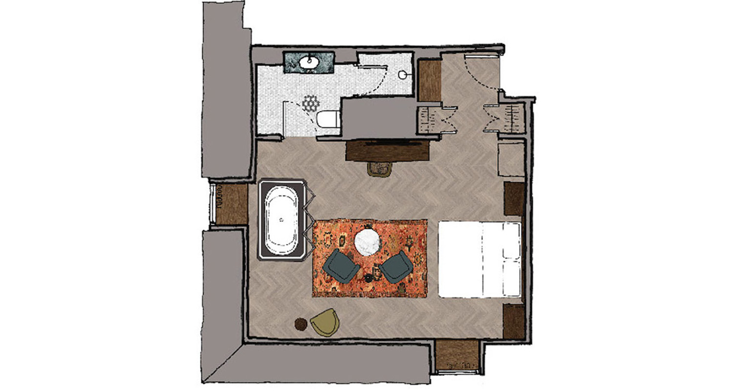 Studio Hotel Suite London City Centre | The Bloomsbury Hotel